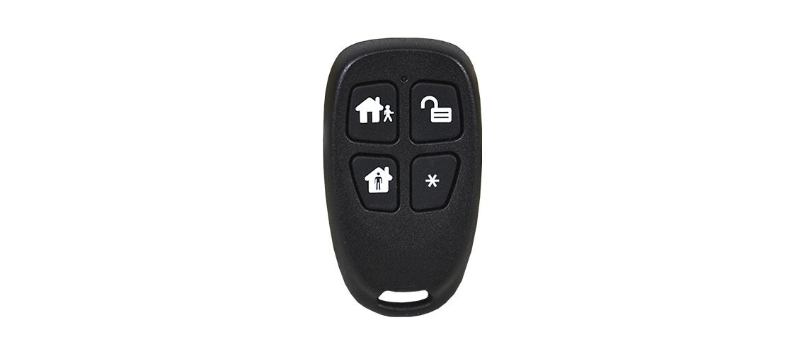 2GIG 4-Button Key Ring Remote 433 MHz – Ezlo - Property Empowered